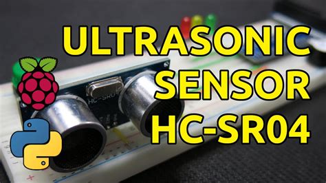 how to use the hc sr04 ultrasonic sensor with raspberry pi python