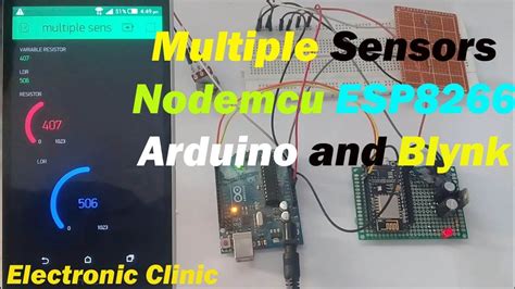 arduino iot project monitor multiple analog sensors using