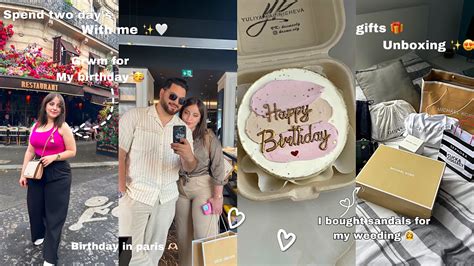 Birthday Vlog دوزت عيد ميلادي فباريس درت شوبينغ🛍️💸 و أخيرا لقيت صندالة