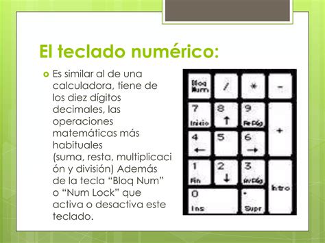 El Teclado Y Sus Funciones Ppt