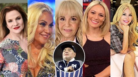 Diego Maradona Las 10 Mujeres Que Marcaron La Escandalosa Vida Del