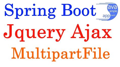 [demo] multipartfile how to create spring ajax