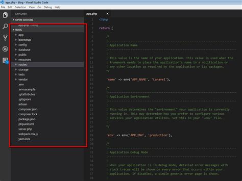 up and running with laravel