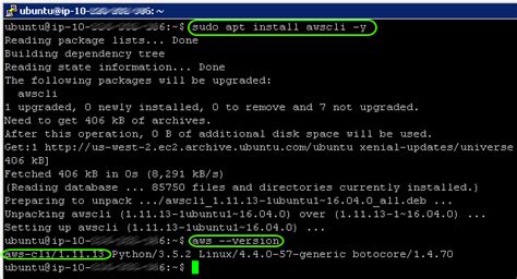 howto install aws cli on both windows and linux powercram network