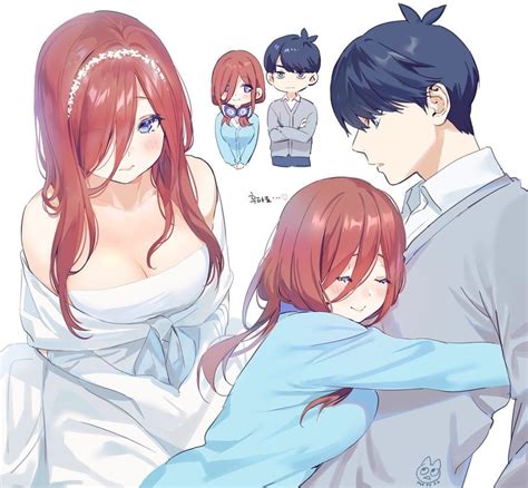 Nakano Miku Mery Apfl0515 Go Toubun No Hanayome Anime Artist