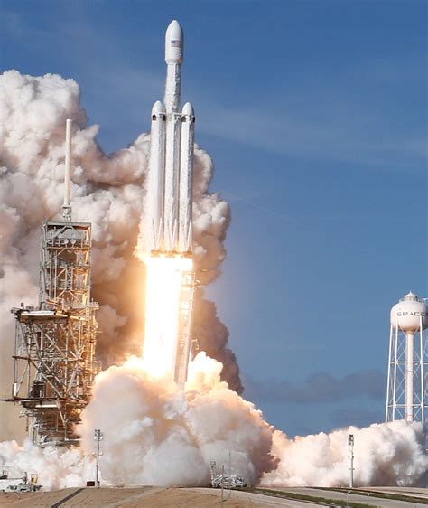 World Watches As Spacex Launches Falcon Heavy In Spectacular Liftoff