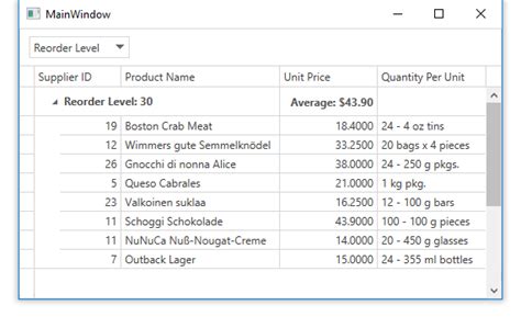 summary customization wpf controls devexpress documentation