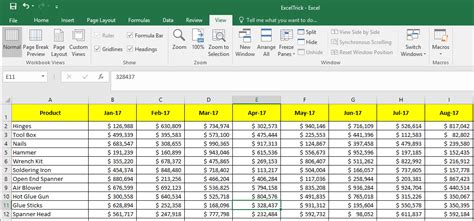how to freeze rows in excel