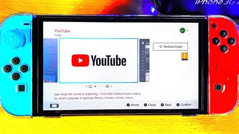 Zmätok Zúrivý Seba Youtube App Nintendo Switch Vyblednúť Drážka Had