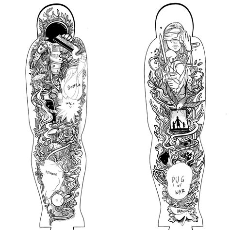 17 Sleeve Tattoo Designs For Men Design Trends Premiu