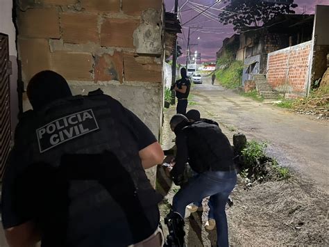 Operação Contra Homicídios E Tráfico De Drogas Termina Com Sete Presos