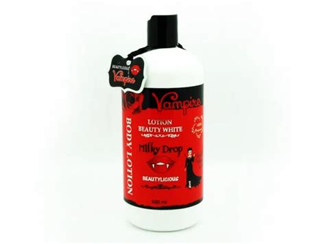 Vampire Beauty White Whitening Body Lotion With Rose Extract Milky Drop