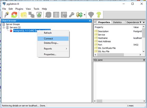 unable to run postgresql as windows service postgresql