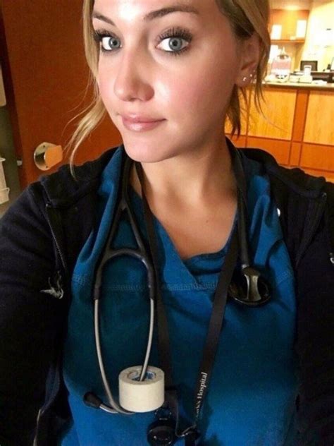 Nurse Sexy Hot Girls Photos Work Selfies First Responder Women Beauty
