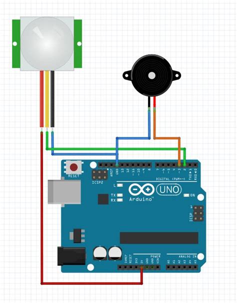arduino projects pir motion sensor tutorial45 in 2020