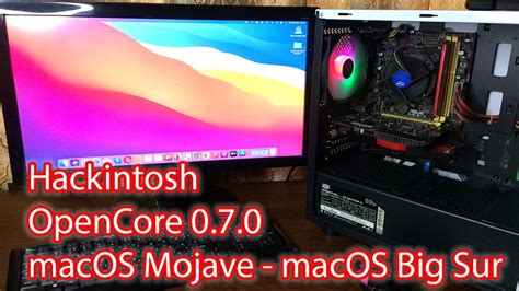opencore hackintosh big sur install from usb drive created in hot sex