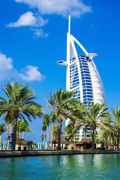 Dubaj Zjednoczone Emiraty Arabskie Listopada Burj Al Arab Hotel My