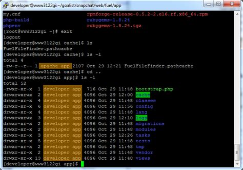 centos make my git user and apache user have read write delete access