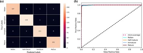 A Confusion Matrix B Roc Curve Download Scientific Diagram