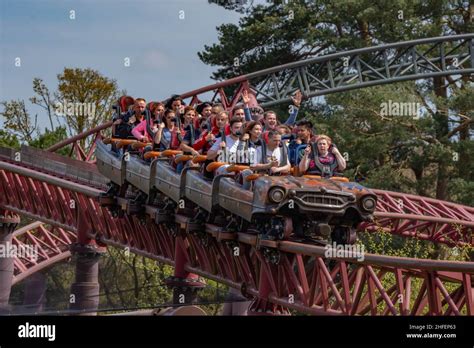 The Alton Towers Intamin Rocket Also Know As Rita A Launched Coaster