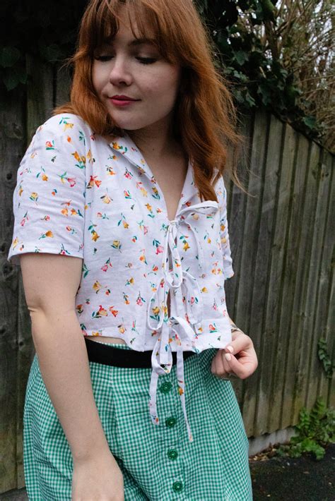Donny Shirt Tie Up Front Sewing Hack