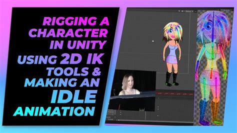 🤾‍♀ rigging a 2d character with 2d ik in unity how to make animations