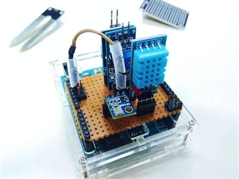 build your own arduino weather station make
