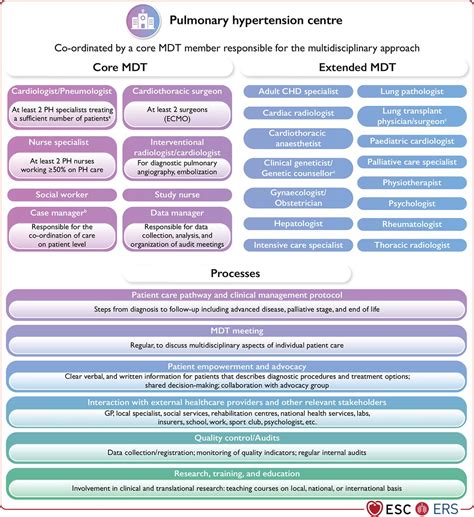 2022 Esc Ers Guidelines For The Diagnosis And Treatment Of Pulmonary