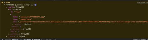 formdata not being sent in request · issue 120 · maxtoyberman react