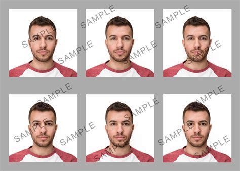 Passport Photo Template 4x6 And 5x7 Diy Passport Photo Adobe