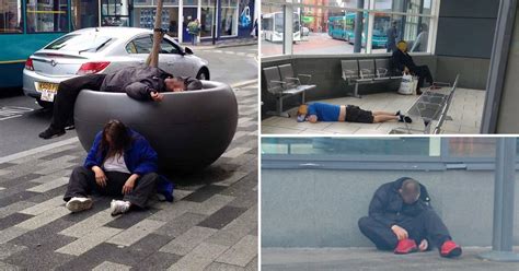 shocking pictures in wrexham reveal true scale of drug taking in uk