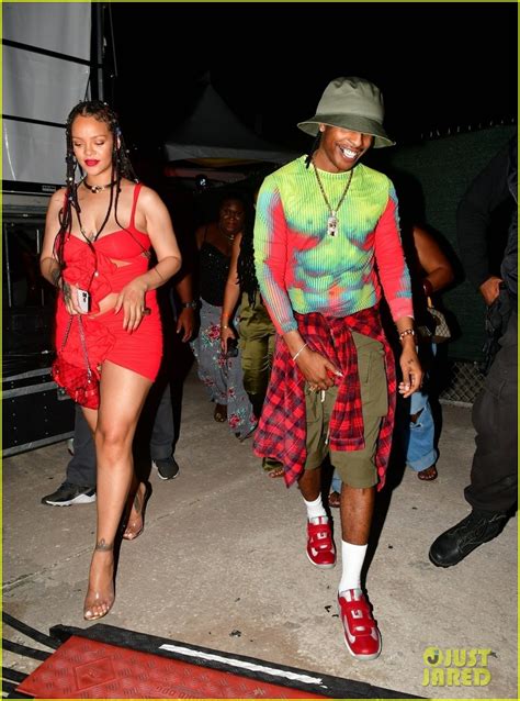 Rihanna And A Ap Rocky Attend Imagine Reggae Show In Barbados Photo