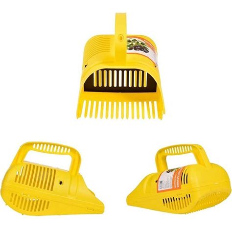 2pcs Ergonomic Handle Berry Pickers And Rakes With Comb Blueberry Rake