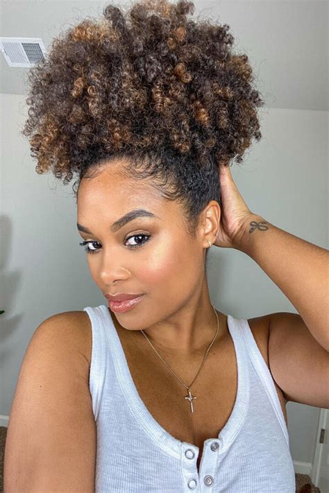 45 Quick And Easy Natural Hairstyles Curly Girl Swag