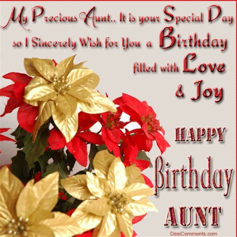 Birthday Wishes For Aunt