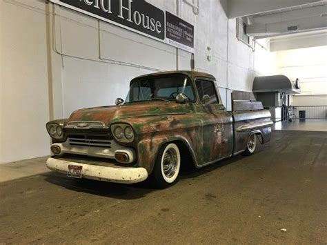 1959 Chevy Apache Fleetside Hot Rod Rat Rod For Sale
