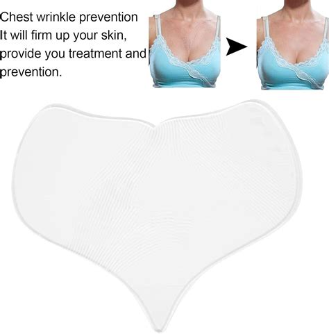 Reusable Silicone Anti Wrinkle Chest Pads Smooth Skin Remove Fine