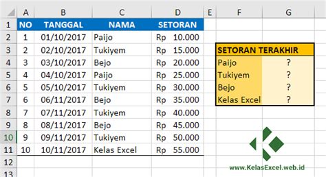 rumus excel mengambil data dari sheet lain dengan kriteria tertentu