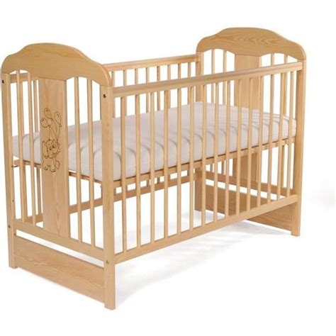 Lit Pour Bébé à Barreaux Tomi 14 Eléphant Barreaux Amovibles Avec