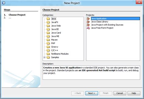 java buddy hello world using netbeans ide 7 1