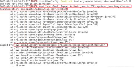 error tool importtool import failed ioexception java lang