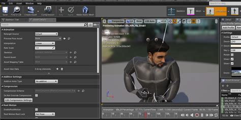 run into an animation warping mesh issue when animating my rig