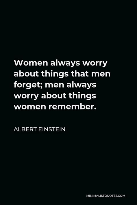 Albert Einstein Quotes About Women