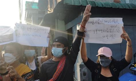 Khit Thit Media On Twitter ရန်ကုန်တွင် တော်လှန်လူငယ်များ ဦးဆောင်ကာ