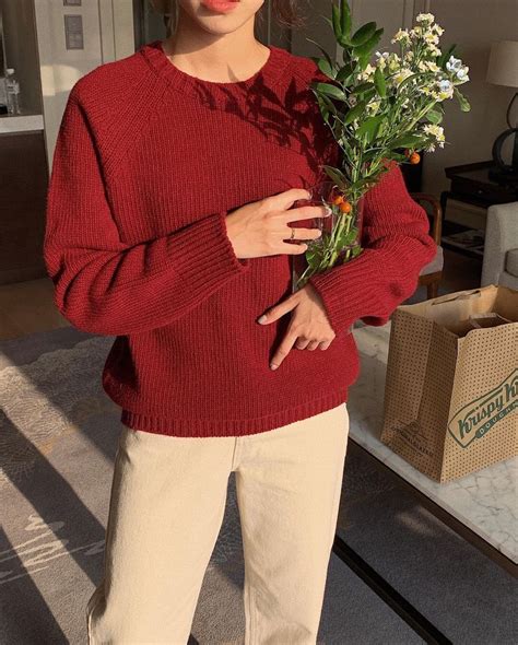 Sweater Outfits Hijab Red Sweater Outfit Maroon Outfit Maroon