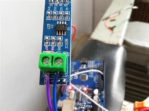 unable to communicate with arduino uno using rs 485 to ttl module
