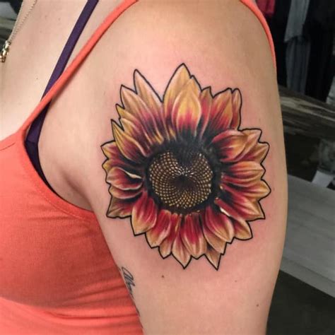 150 Vibrant Sunflower Tattoo Designs