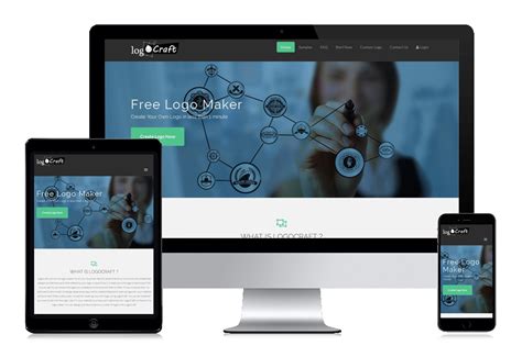 logocraft online logo designer platform for websites