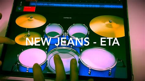 Newjeans 뉴진스 Eta [ipad Drum Cover] Drum Sheet Youtube