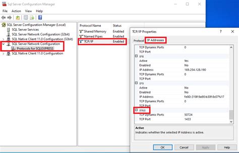 mart configuration data access error the connection to the server